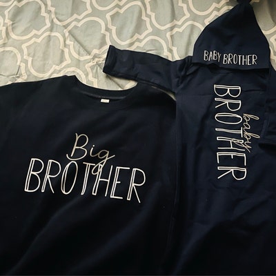 Sibling Shirts, Big Brother Sister Sweatshirt or Tee Shirt, Little ...