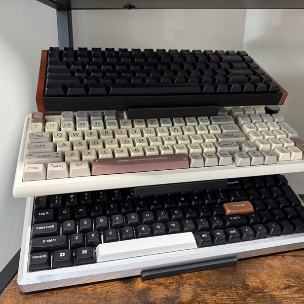 KDS-3: Keyboard Display Stand, 3 Tiers (grip Included) - Etsy