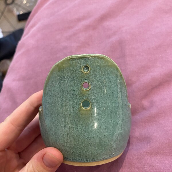 Handmade Pottery Handled Display- Serving Bowl- Handmade Ceramic Bowl ...