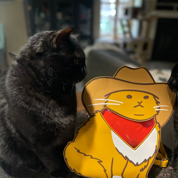 Cowboy Cat Ita Bag Purse and Backpack - Etsy