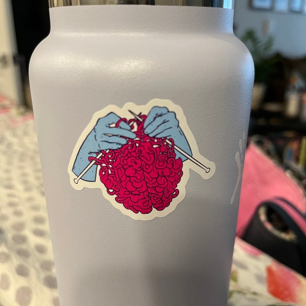 Brain Art Transparent Stickers- Notebook Human Anatomy Sticker-mental ...