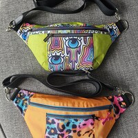 Hip Bag SEWING Pattern, VIDEO, 2 Sizes, Hipster Pouch, Bag Pattern ...