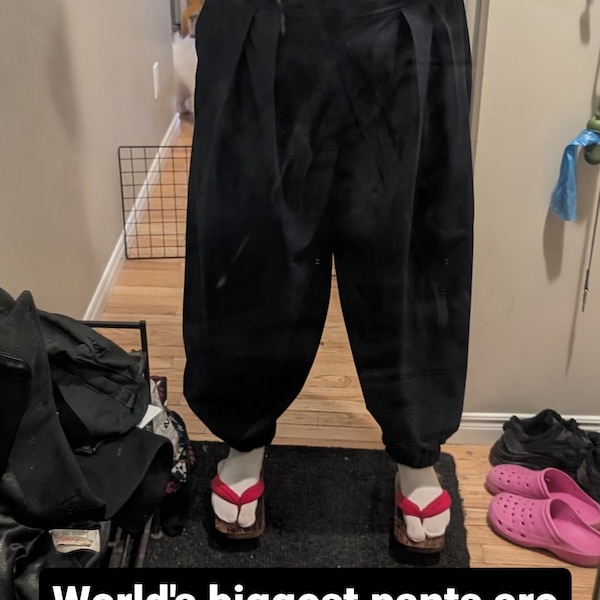 Cuffed Hakama Pants Sewing Pattern/downloadable PDF File and Tutorial ...