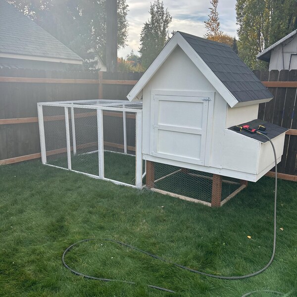 Modern Chicken Coop Plans Pdf File Chicken Coop Plan Simple Chicken Run ...