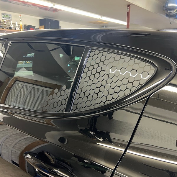X2 Custom Quarter Window Decals Honeycomb Set for Both Sides! Custom ...