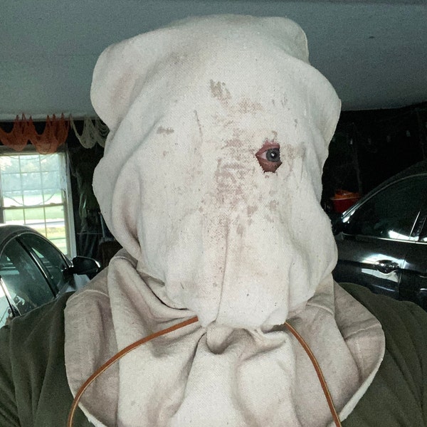 Camp Dweller Sack Mask *made to Order - Etsy