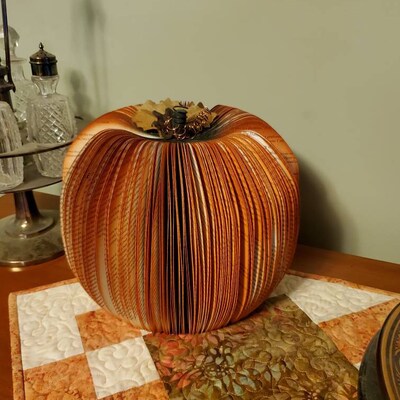 Book Pumpkins for Fall and Halloween original-smooth - Etsy