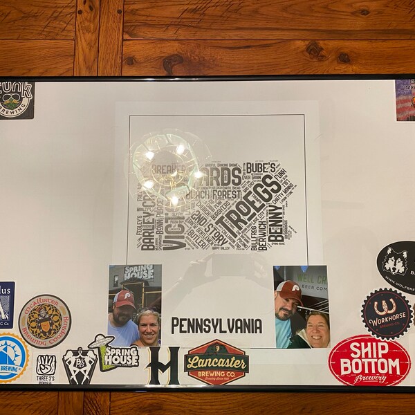 Cincinnati Breweries Map - Etsy