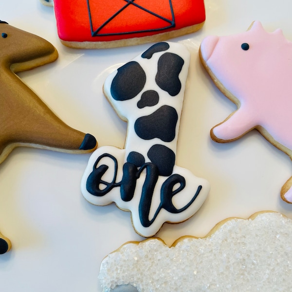 Number Cookie Cutter Set 1-9 - Birthday, Plaque, Script - Etsy