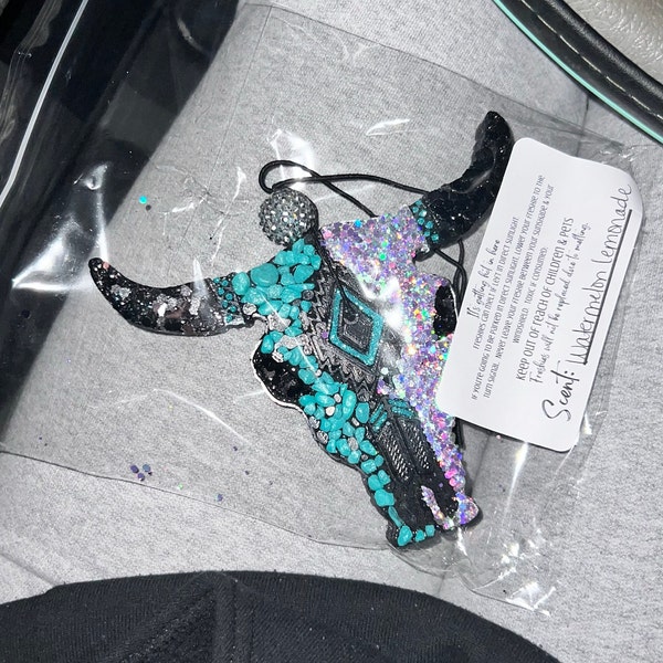 Large Aztec Bull Car Freshie, Freshie, Read Item Description for Size ...