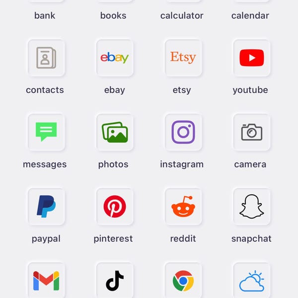 Blue and Red Instagram Highlight Covers, Boho Line Art IG Story Icons ...