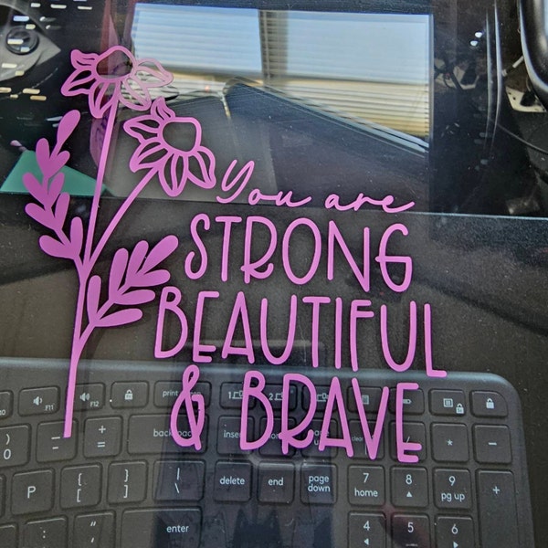 Dandelion Car Decal, Car Decals for Women Cute, Floral Decals Car ...