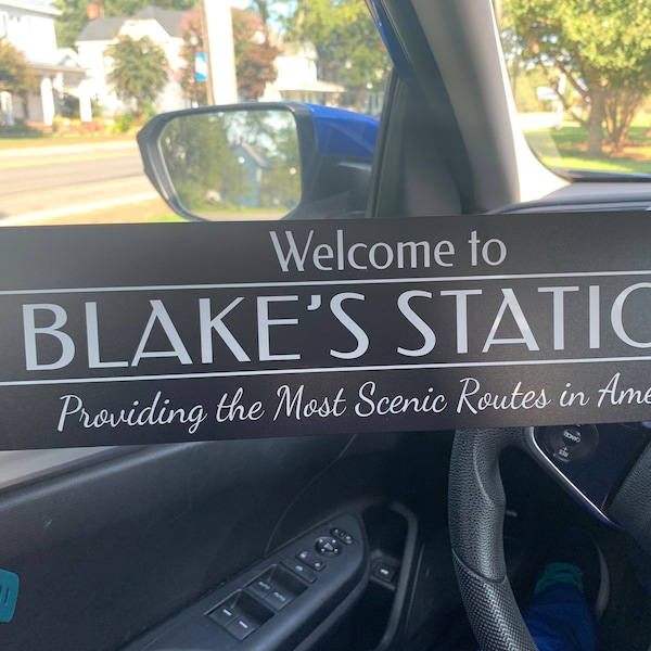 Welcome Train Station Sign, Personalized Most Scenic Routes Sign, Metal ...