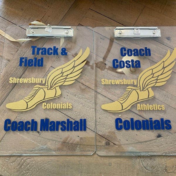 Track and Field Coach Gift Track Coach Gift Personalized Clipboard ...