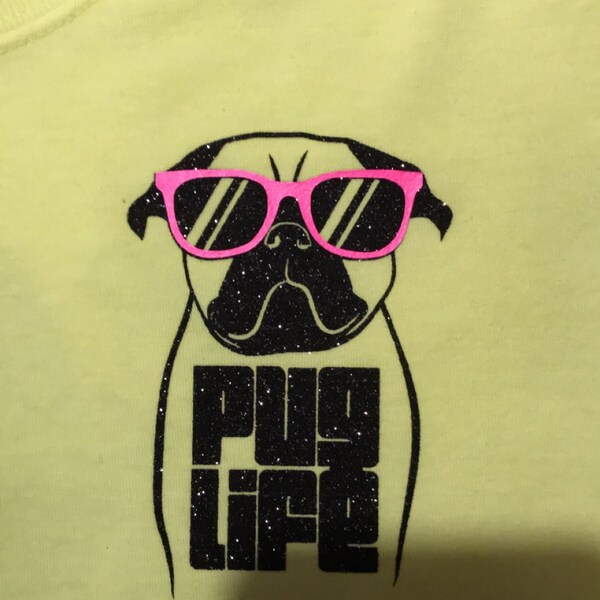 Pug Life SVG, Pug Life Cricut, Pug Svg, Pug Silhouette, Dog Svg, PNG ...