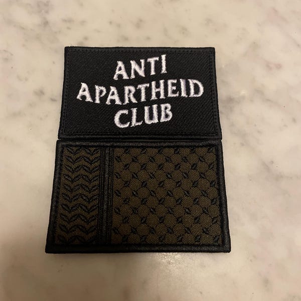 Eat the Rich feed the Poor Embroidered Patch. Iron On, Velcro or Sew on ...