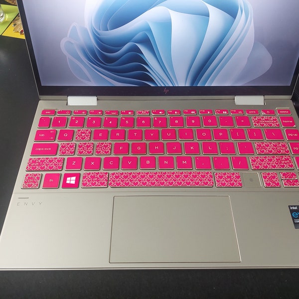 Keyboard Printable Stickers, Window Laptop Decal Clipart, Pack of 4 ...