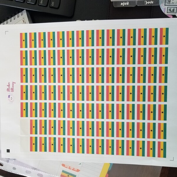 Colorful Stop Planner Stickers, Printed Stickers, Traffic Sign Stickers ...