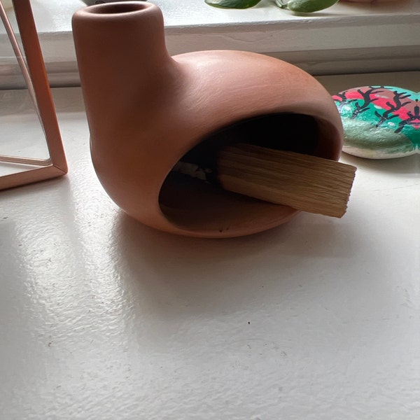 Mini Chimney, Mid-century Modern Incense Burner, Palo Santo Burner ...