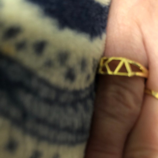 Kappa Delta Sunshine Gold Plated Ring // ΚΔ Sorority Jewelry ...