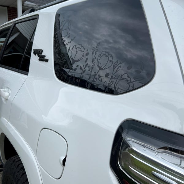 Custom Quarter Window Vinyl Decal Overlay – Compatible With 4runner ...