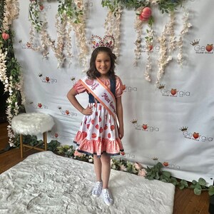 50s Dress, 50s Outfit, Red, Pageant Wear, Patriotic, OOC, Polka Dots ...