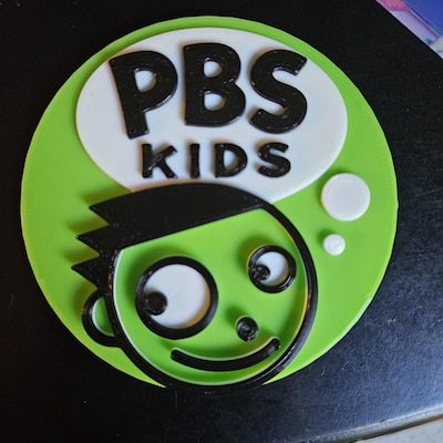 Dot PBS Kids 3D Printed Logo - Etsy