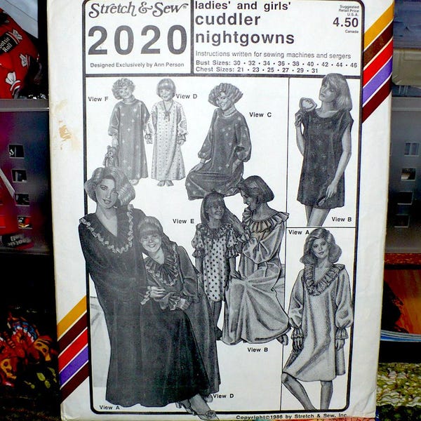 New Look 6216 Sewing Pattern for Misses Easy Knit Tops and Drawstring ...