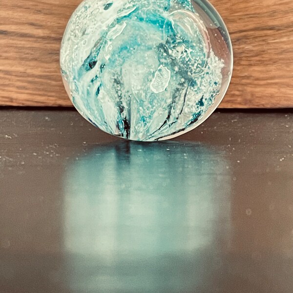Memorial Glass Orb, Cremation Glass, Keepsake, Rainbow Bridge, Loved ...