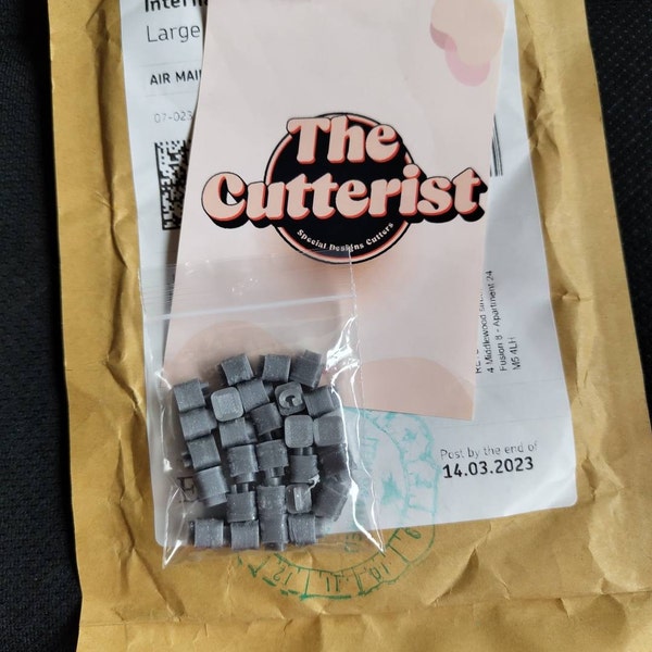 Micro Stamp | Alphabet Set Stamp | Mini Alphabet Cutter | Letters ...