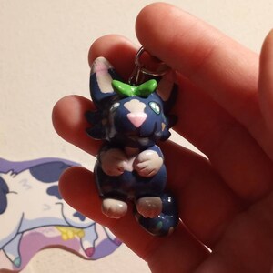 Custom Chibi Dangler Charm Animal Dangler Moving Tail - Etsy