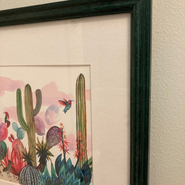 Wiltshire 200, Hunter Green Solid Wood Picture Frame, .75" Wide, 35 ...