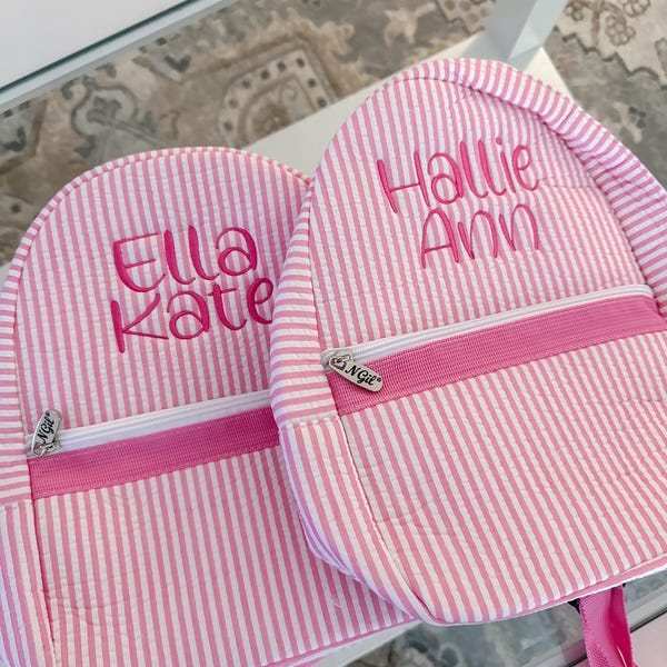 Girls Duffel Bag With Monogram, Personalized Duffel Bag, Monogram ...