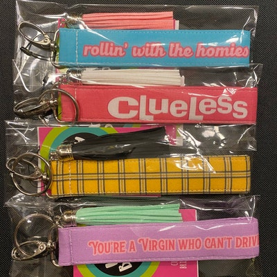 Clueless Keychain Wristlet Clueless Gifts Cher Clueless Birthday ...