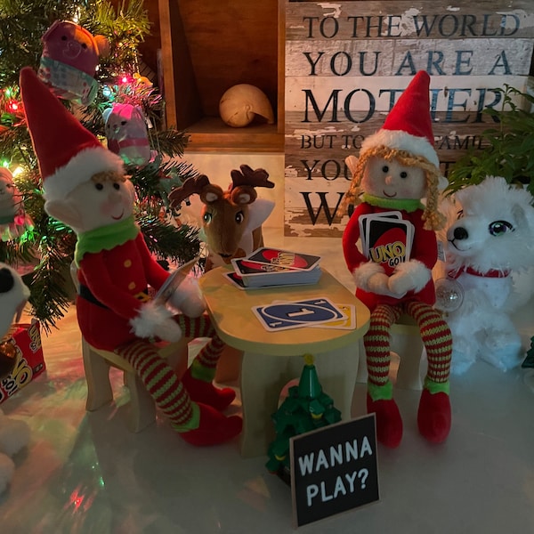 Christmas Elf Card Game, Elf Prop, Christmas Elf Kit, Holiday Elf Kit ...