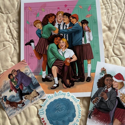 LIMITED EDITION Heartstopper Charity Art Print 8x10 Matte Cardstock - Etsy