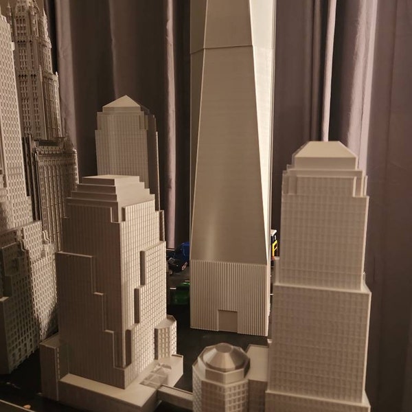 One World Financial Center Model- 3D Printed - Etsy