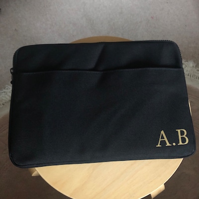 Personalised 13 or 15 Laptop Bag, Laptop Case, Monogram Laptop Bag ...