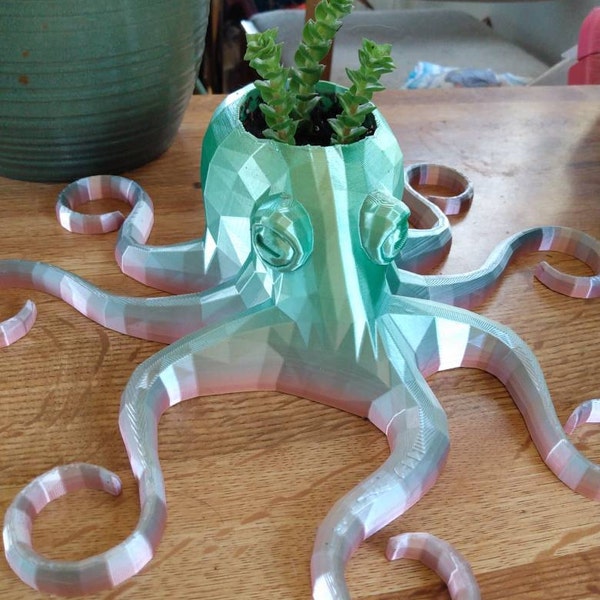Octopus Planter, Large - Etsy