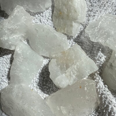 Clear Quartz Rough Natural Stones: Choose Ounces or Lb Bulk Wholesale ...