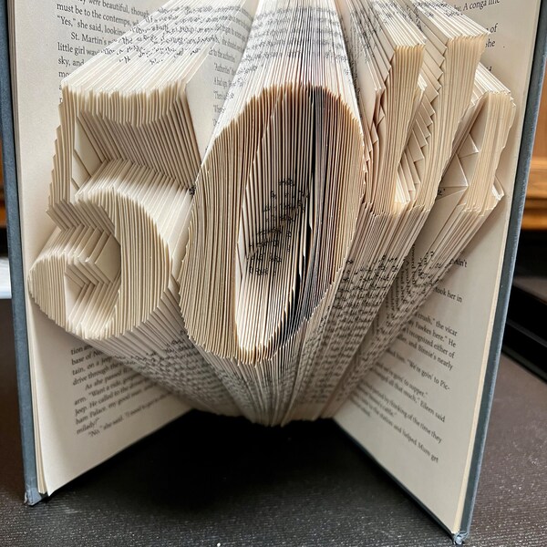 Book Folding Patterns for Numbers 0-9 Large and Small 20 Patterns! - Etsy