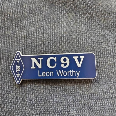 Ham Radio Callsign Antenna Callsign Window Decal - Etsy