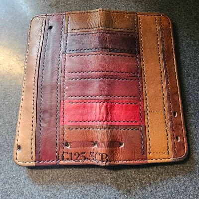 Vintage Wilson Boss Tall Roper Leather Baseball Glove Wallet - Etsy