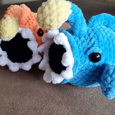 No Sew Floppy Flower Pillow Crochet Pattern PDF DOWNLOAD - Etsy