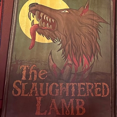 The Slaughtered Lamb Sign Inspired by an American Werewolf in London ...