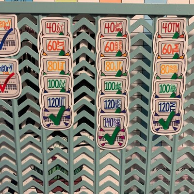 Stenography Student Progress Stickers court Reporting - Etsy