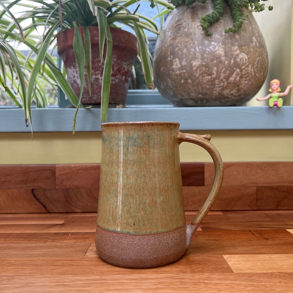 Handmade Pottery Tankard | Tankard in the UK | Gift for Beer Lover ...
