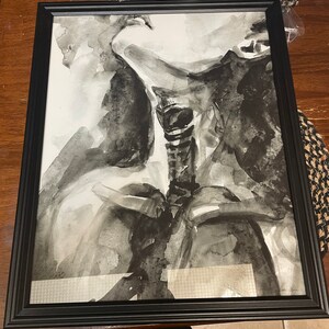 Cochlear Implant Electrode Array Watercolor Print Audiology | Etsy