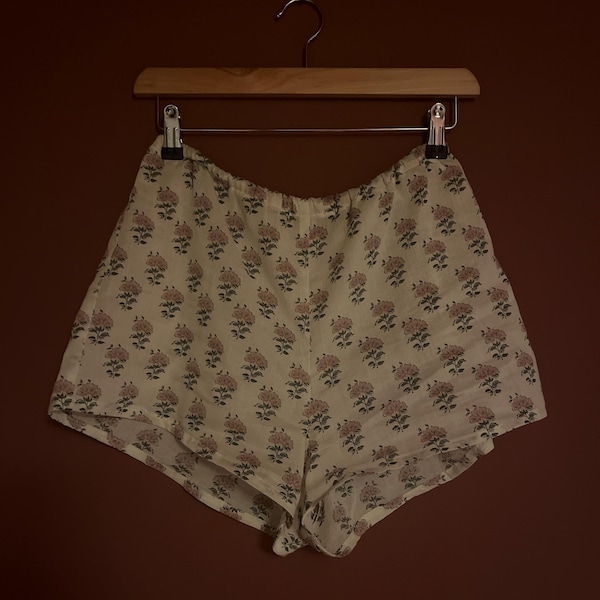 Scandi Boxer Shorts Sewing Pattern PDF: Mini Shorts Pajamas (sizes XXS ...