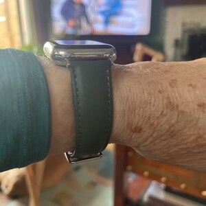 Mens Watch Rose Gold and Blue Dial Brown Watch Strap Eco - Etsy